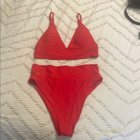 aerie | Swim | Red Bikini Set | Poshmark